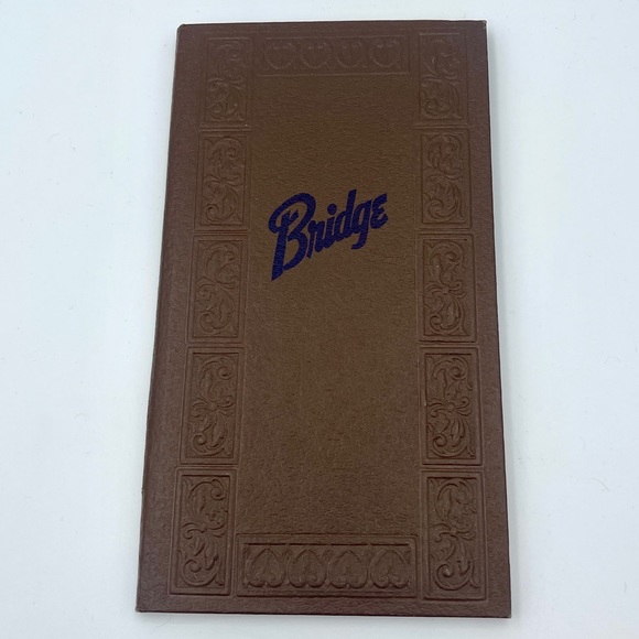 Games | Bridge Scoring Book Vintage Unused From 196s | Poshmark